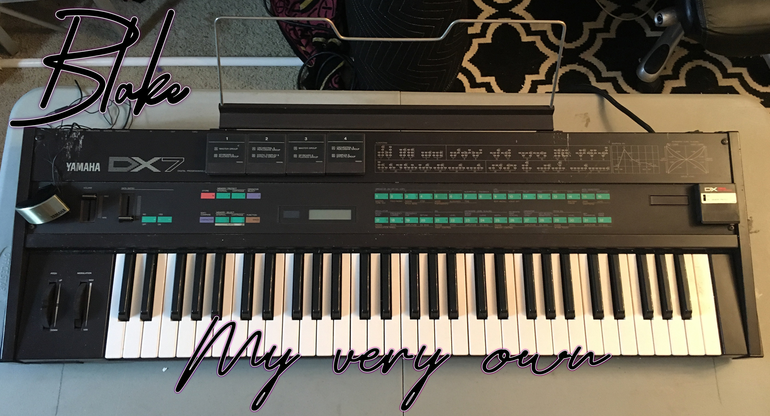 The DX7 unboxing, a story in pictures! - Blake Carpenter